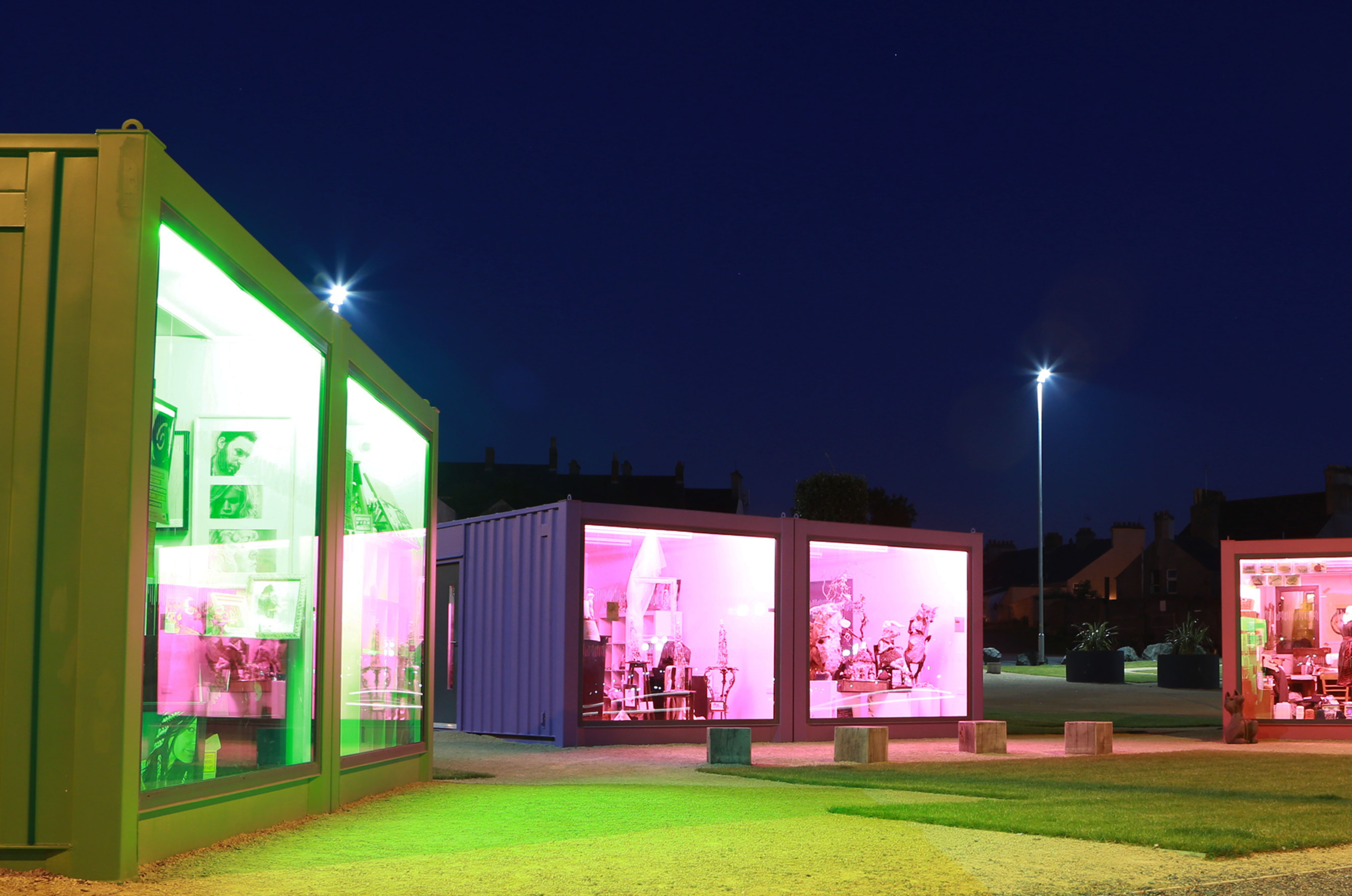 Project 24 Art Pods - Hall Black Douglas Architects, Belfast